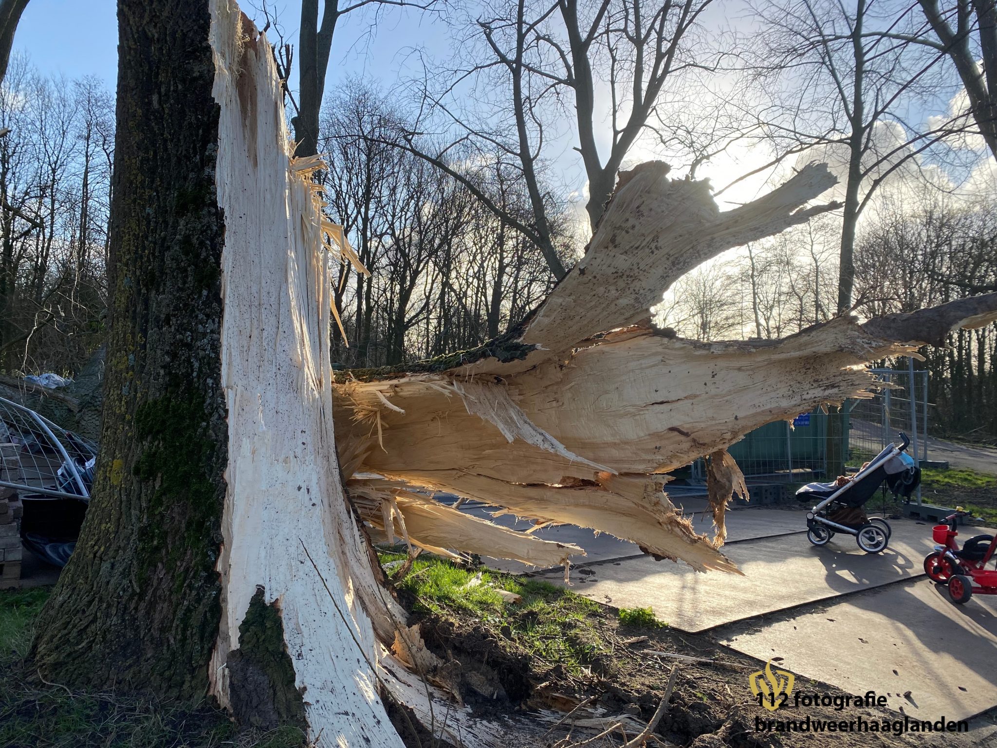 Overzicht: Storm Eunice zorgt schade en overlast in de regio